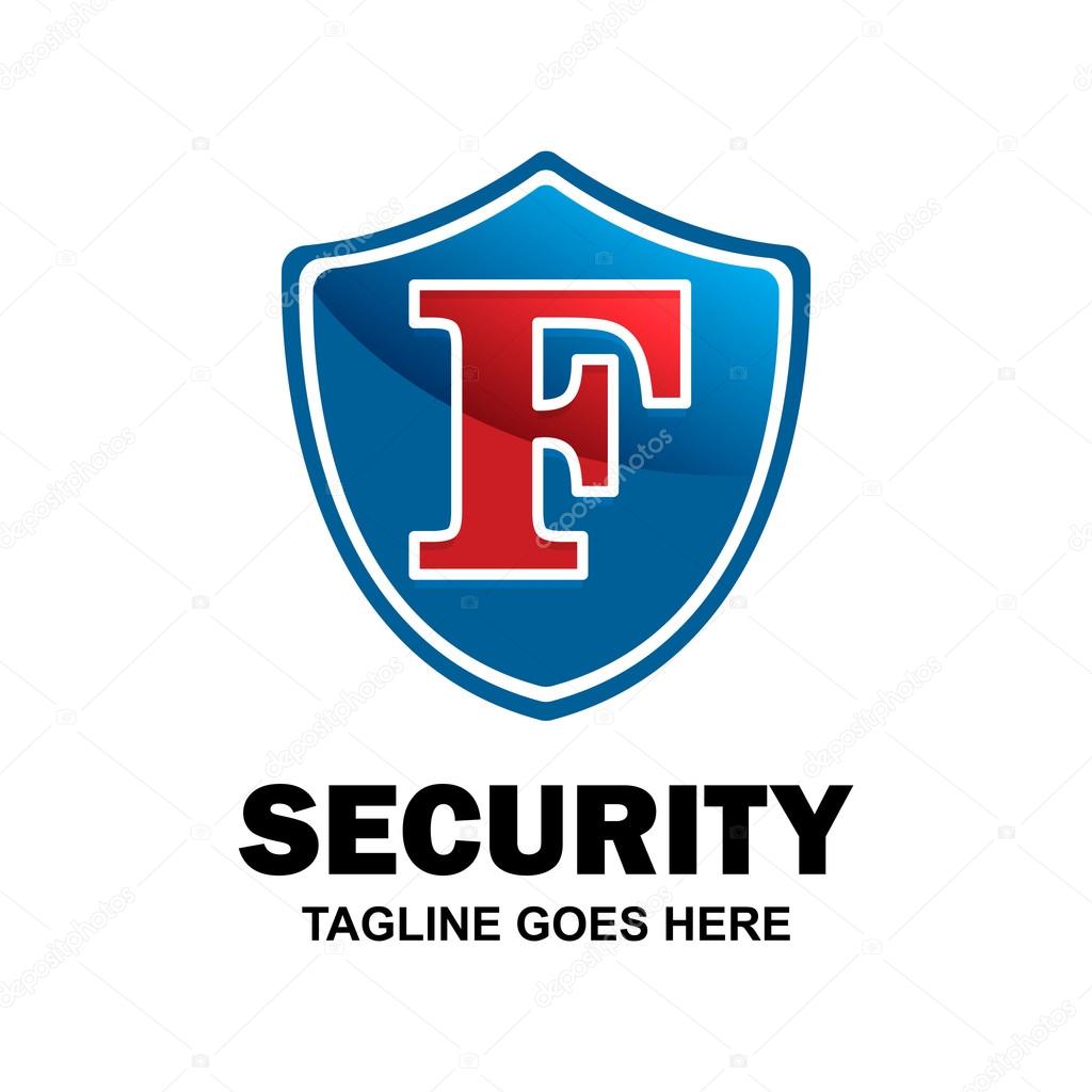 Red F Logo In Shield