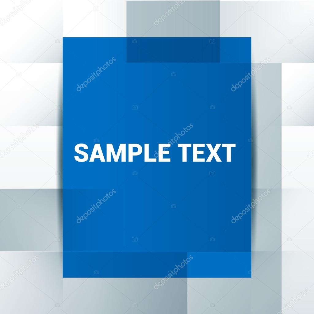 Sample text on abstract typography background Stock Vector Image by ...