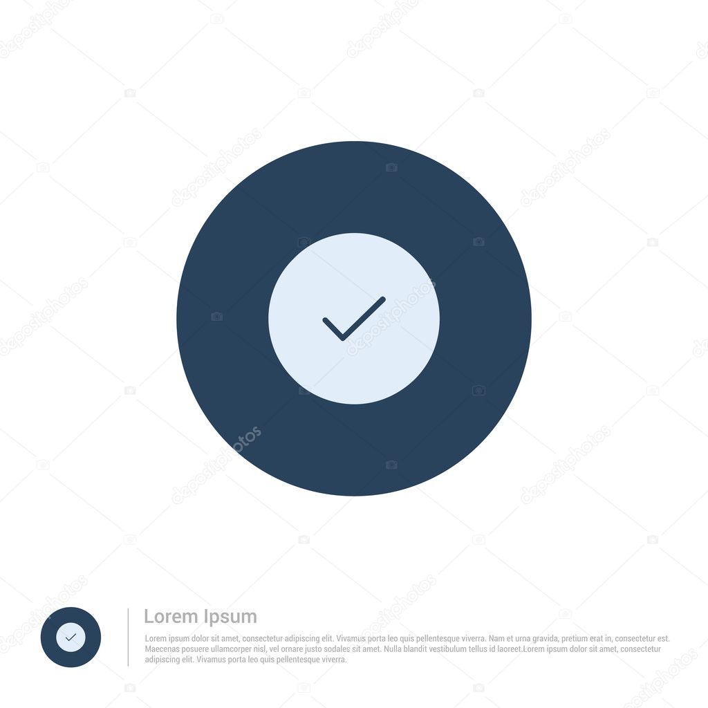 Ok tick icon Stock Vector by ©ibrandify 93977190