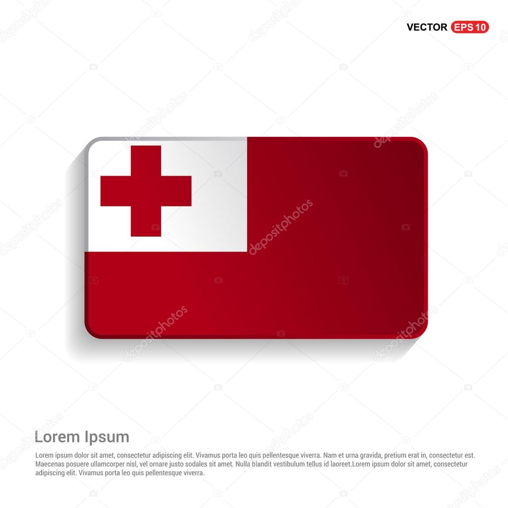 Tonga flag logo. Stock Vector by ©ibrandify 93977880