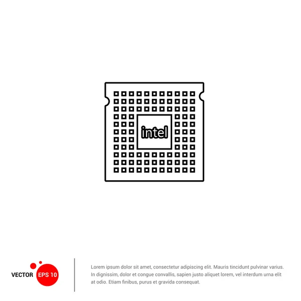 Cpu processor intel Stock Vectors, Royalty Free Cpu processor intel ...