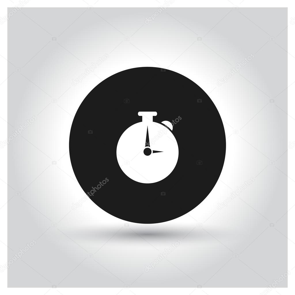 Timer, stopwatch icon Stock Vector by ©ibrandify 95894230
