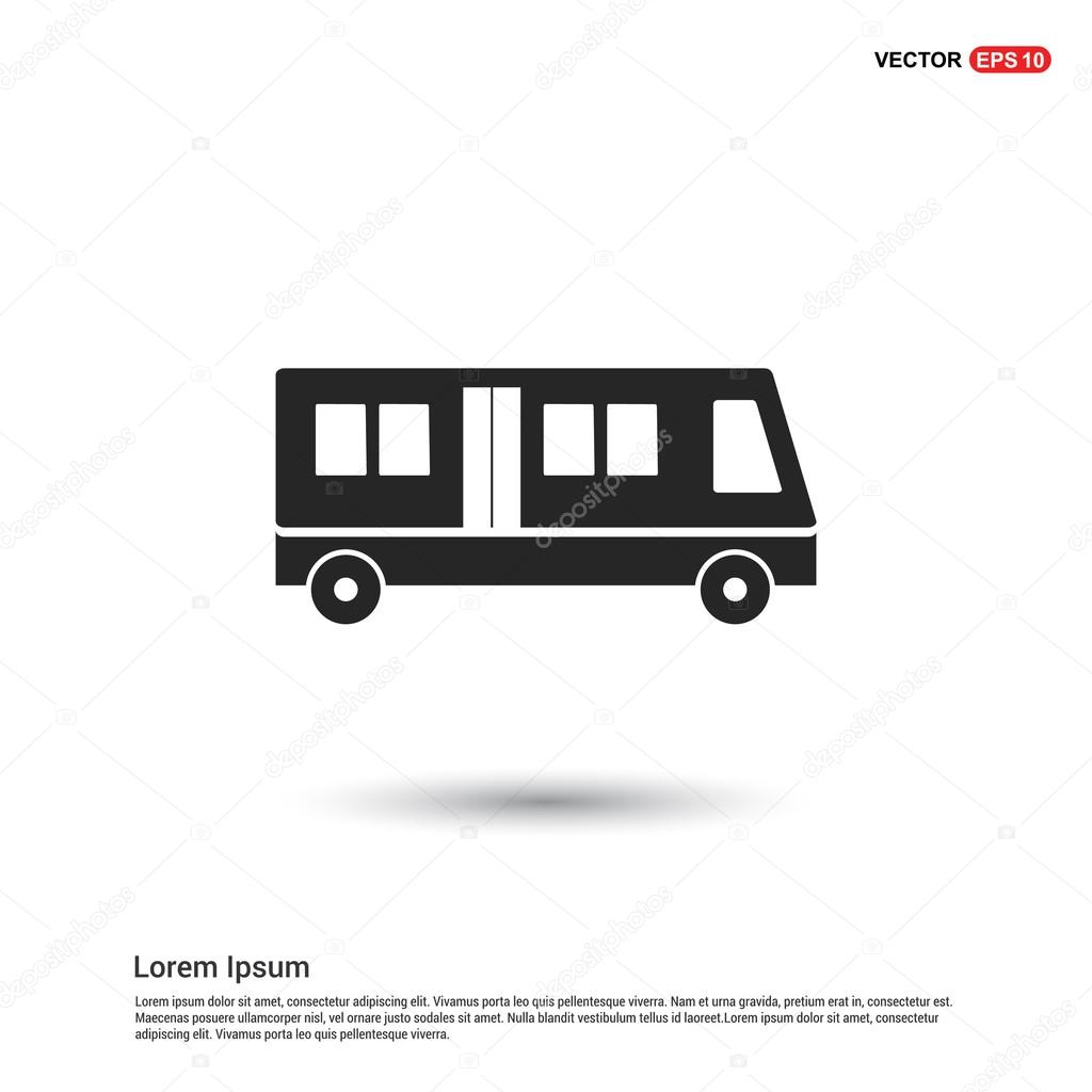 Passenger bus icon Stock Vector Image by ©ibrandify #95896520