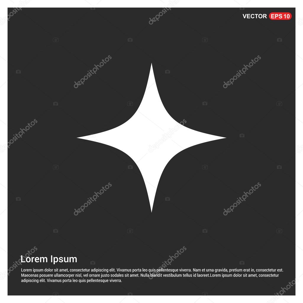 4 point star icon Stock Vector by ©ibrandify 95903234