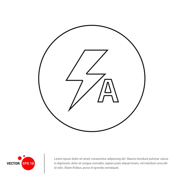 Hoogspanning symbool vectors, rechtenvrije vectorafbeeldingen van ...