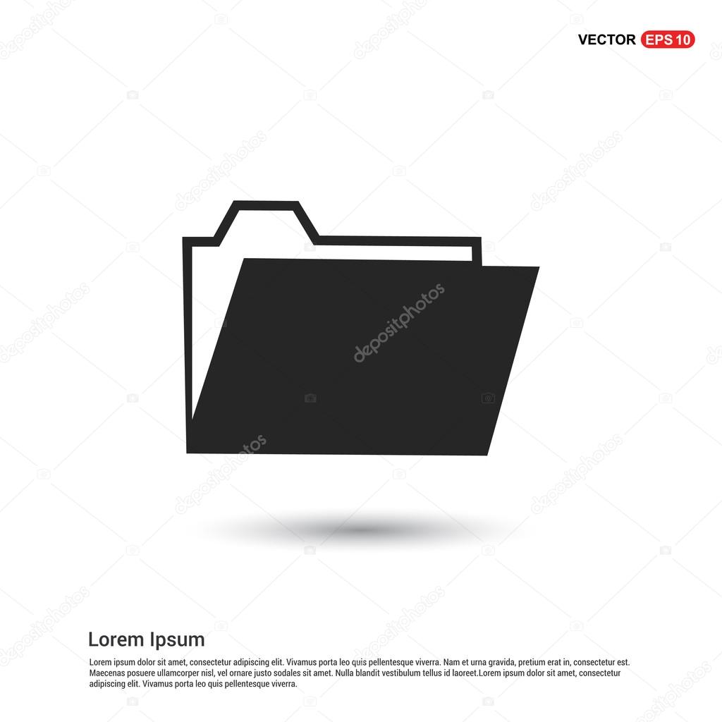 File folder icon Stock Vector Image by ©ibrandify #95913820
