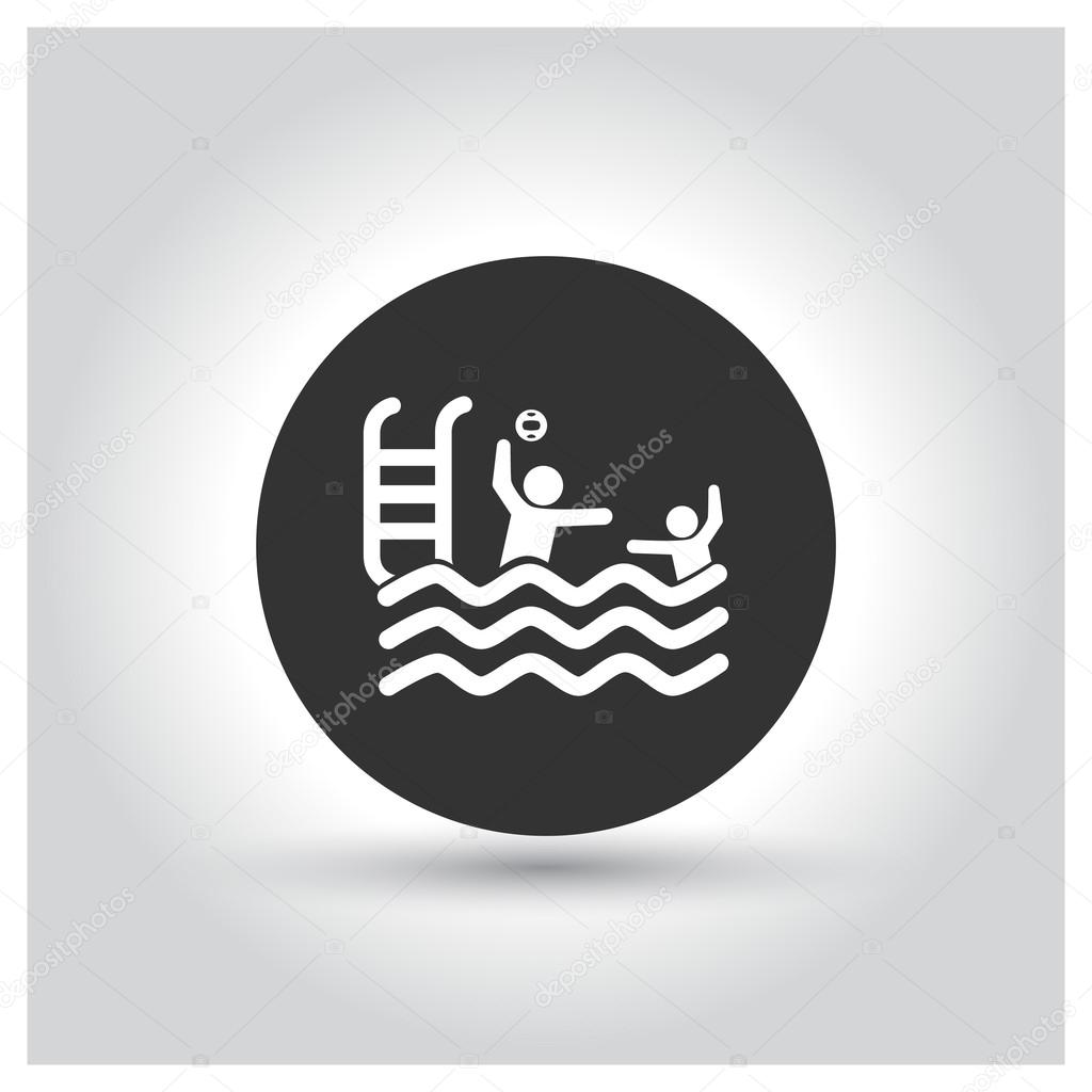 Swimming web icon. Stock Vector by ©ibrandify 96050886