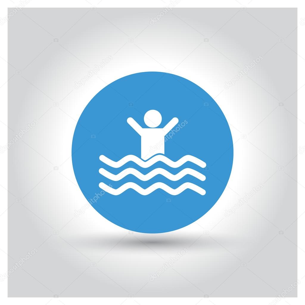 Children swimming pool icon Stock Vector by ©ibrandify 96062124