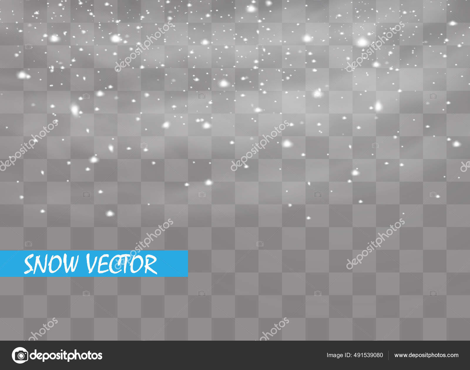 White gradient winter snow wind with fog. Stock Vector by ...