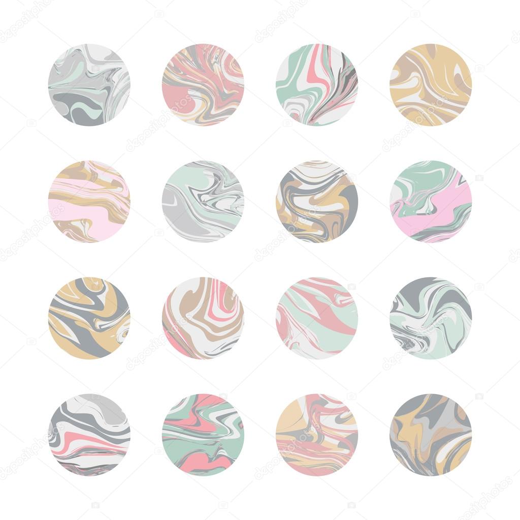 Marble color abstract circle background — Stock Vector © PirinaIrina ...