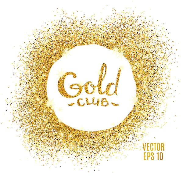 Gold club glitter background - Stock Image - Everypixel