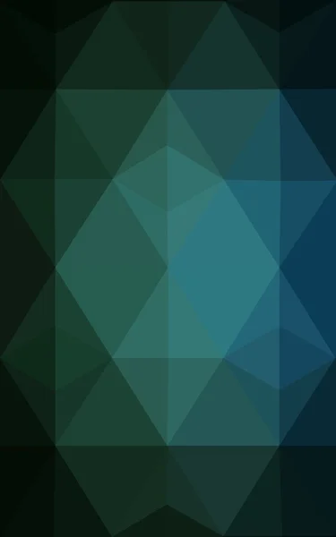 Dark green polygonal design pattern, which consist of triangles and gradient in origami style ...