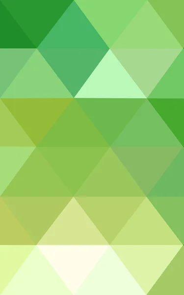 Green polygonal design pattern, which consist of triangles and gradient ...