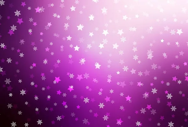 Fondo De Estrellas Rosa Y Morado