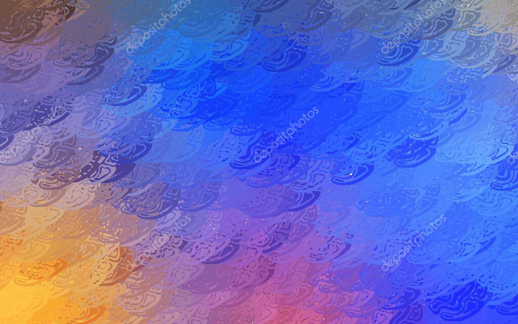 Fondo vectorial Multicolor claro con polígonos abstractos. Ilustración ...