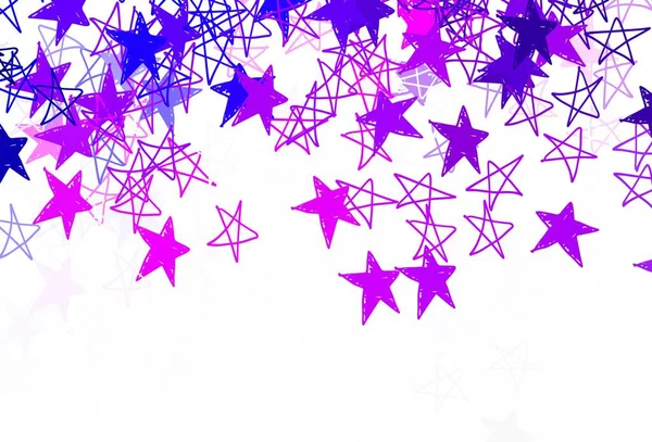 Patrón abstracto brillante con estrellas sobre fondo lila fotos de ...