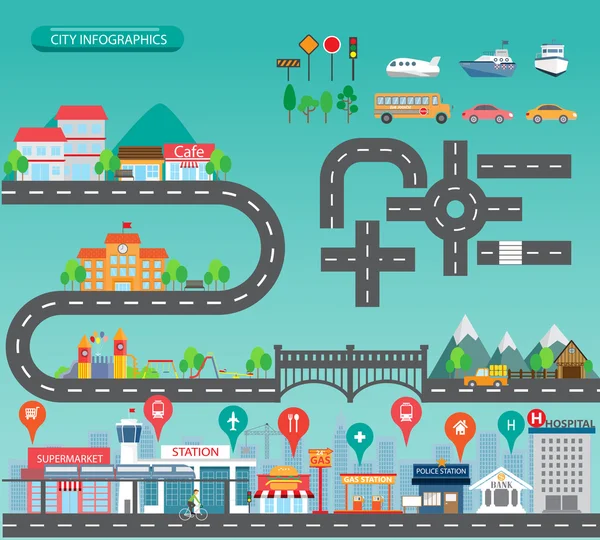 100,000 Road infographics Vector Images | Depositphotos