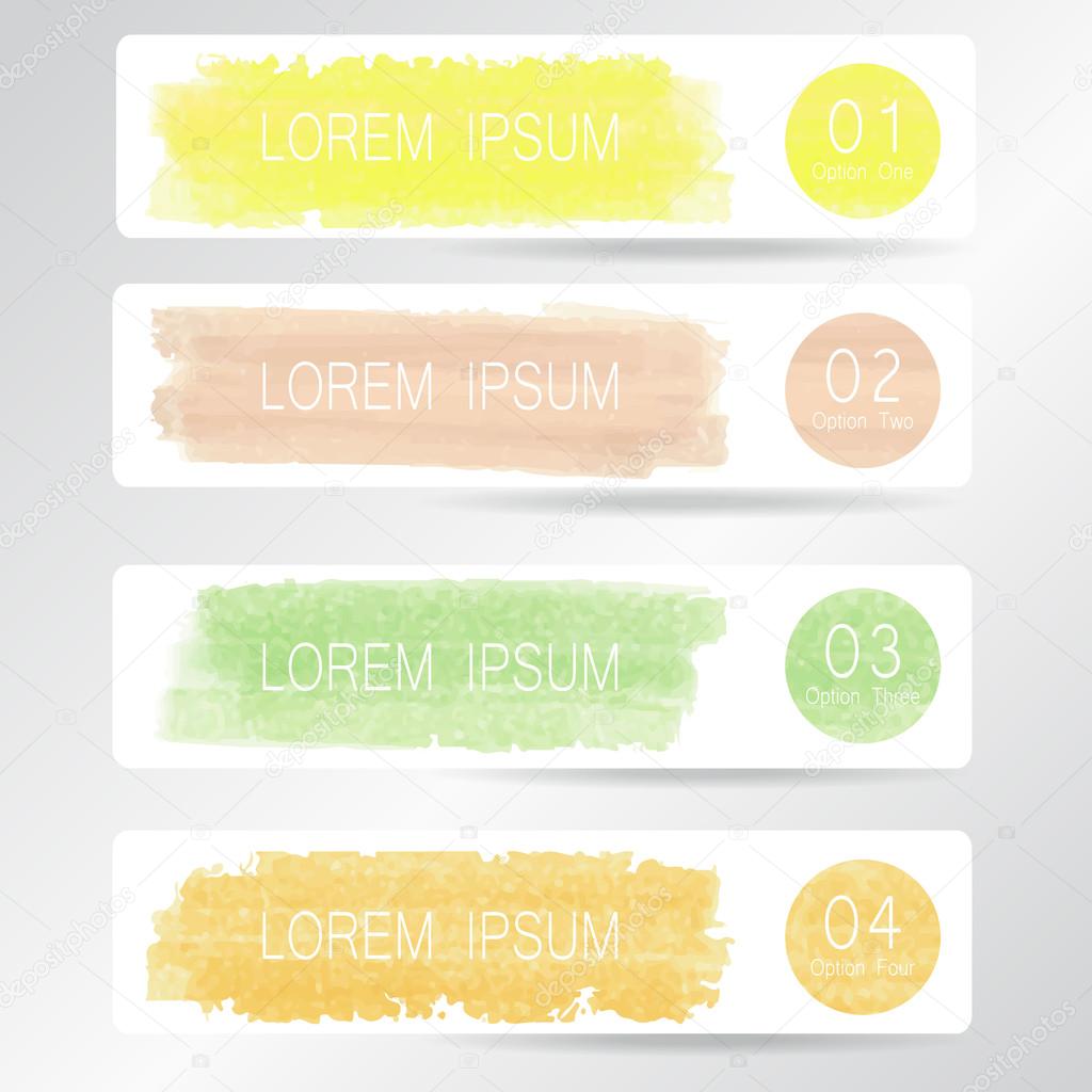 Pastel banner set Stock Vector Image by ©supidcha_peach.hotmail.com ...