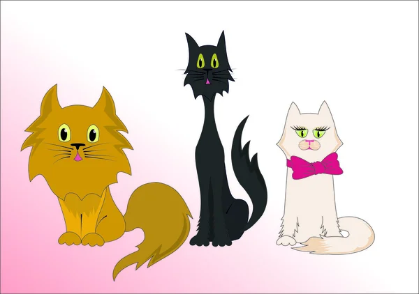 Three cats Stock Photos, Royalty Free Three cats Images | Depositphotos®