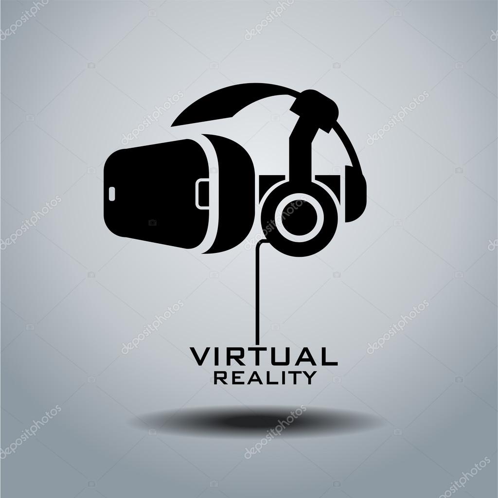 Virtual reality headset icon, flat design, vector Stock Vector Image by ... Virtual reality headset icon, flat design, vector Stock Vector Image by ...