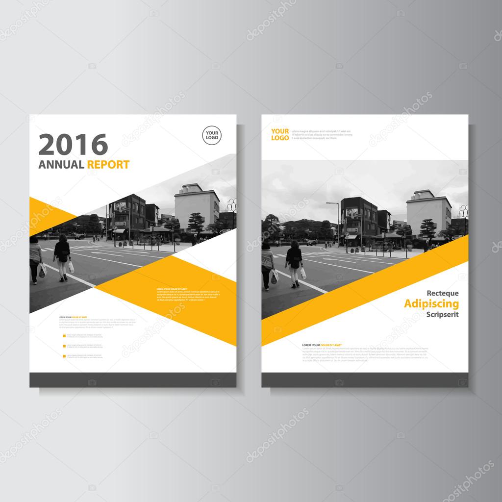 Vector Leaflet Brochure Flyer template A4 size design, annual report ... Vector Leaflet Brochure Flyer template A4 size design, annual report ...