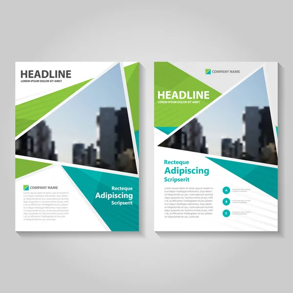 Vector Leaflet Brochure Flyer template A4 size design, annual report ... Vector Leaflet Brochure Flyer template A4 size design, annual report ...