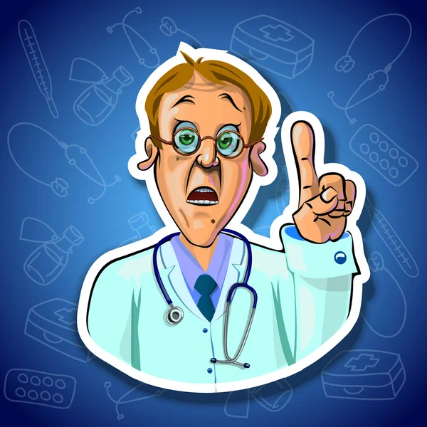 Mad Doctor Cartoon