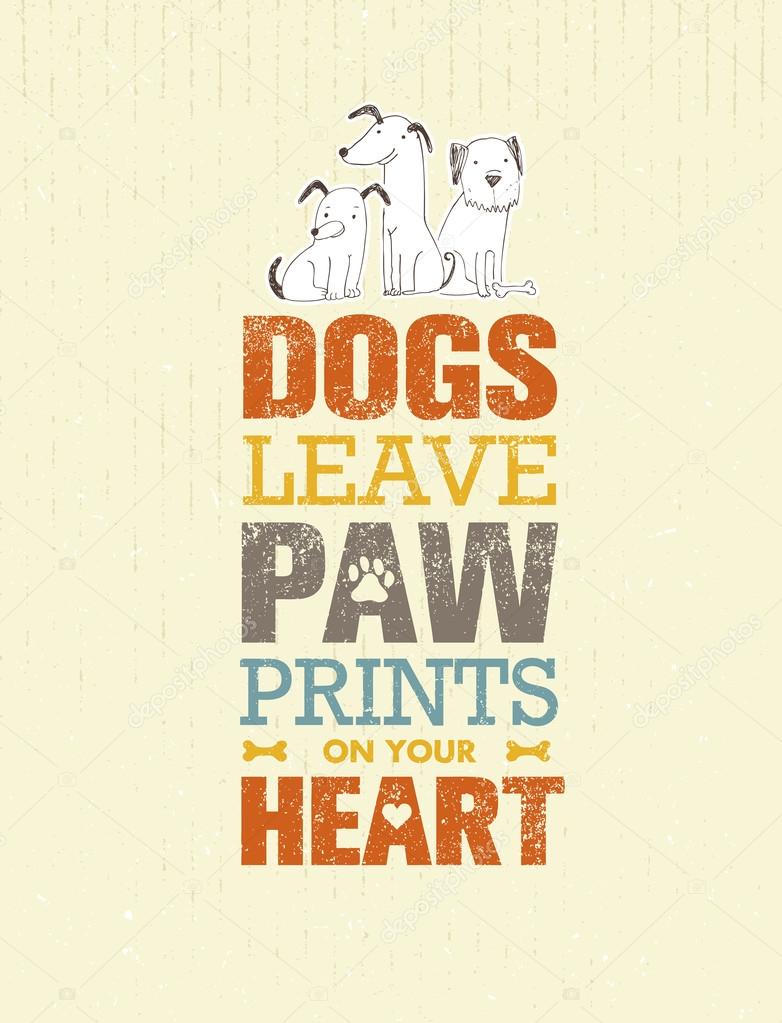 Images: cute canvas quotes | Outstanding Quote With Cute Dogs — Stock ...