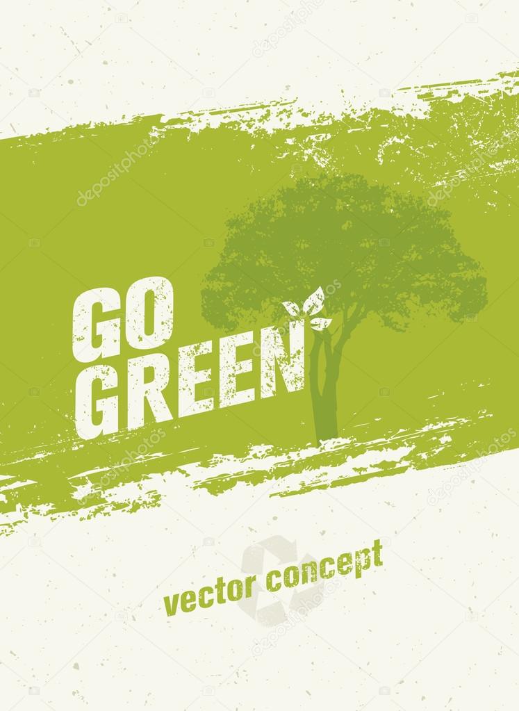 Go Green Poster Ideas