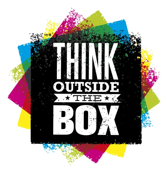 ᐈ Outside the box logo stock vectors, Royalty Free outside the box ...