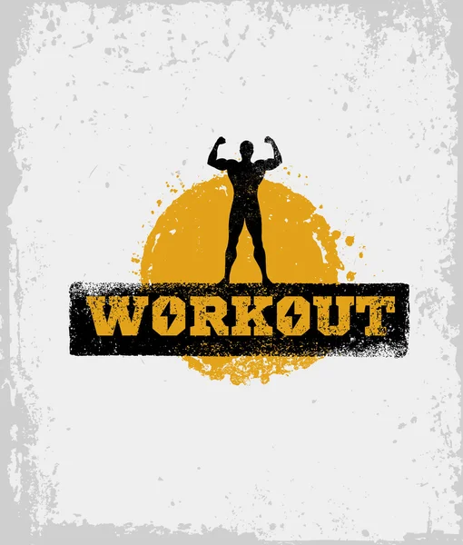Workout Gym Sport and Fitness Motivation Stock Vector Image by ©wow.subtropica #93755818