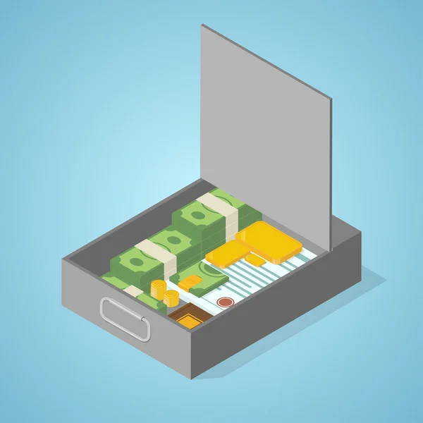 Safe deposit box Vector Art Stock Images | Depositphotos