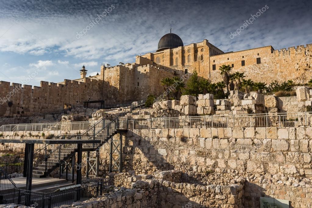 Beautiful architecture of Jerusalem — Stock Photo © kanuman #100198696