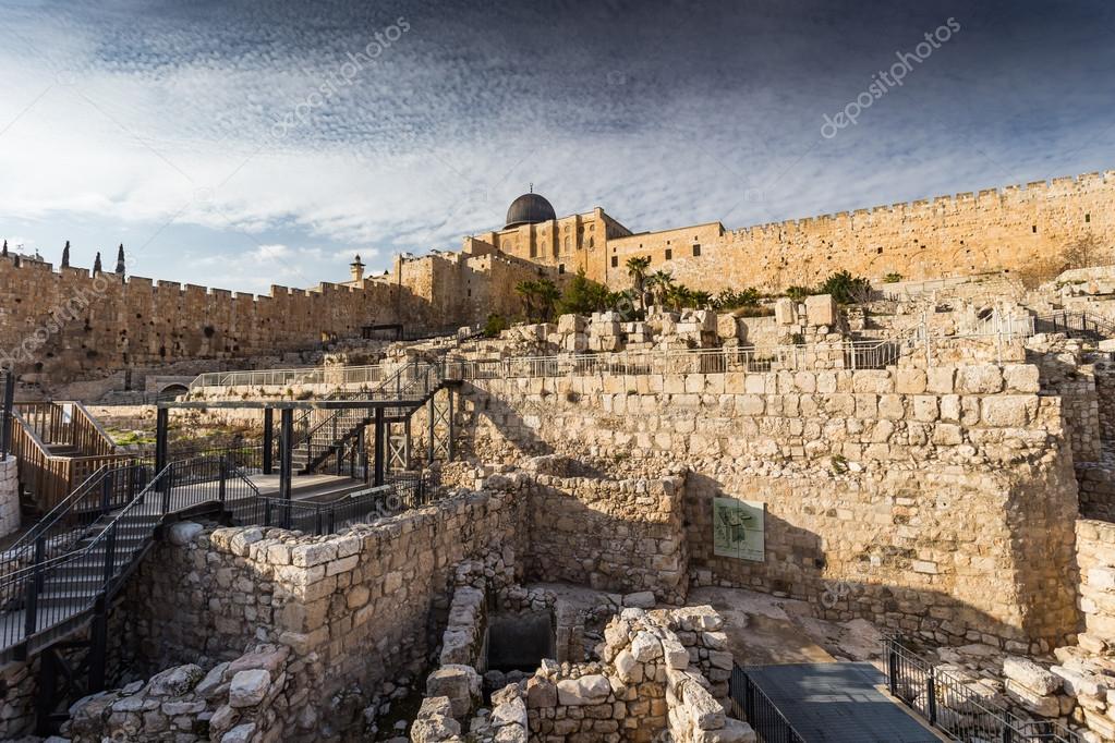 Beautiful architecture of Jerusalem — Stock Photo © kanuman #100199008