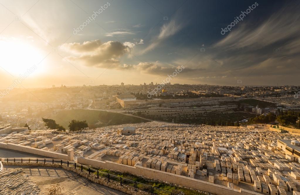 Beautiful architecture of Jerusalem — Stock Photo © kanuman #100199554
