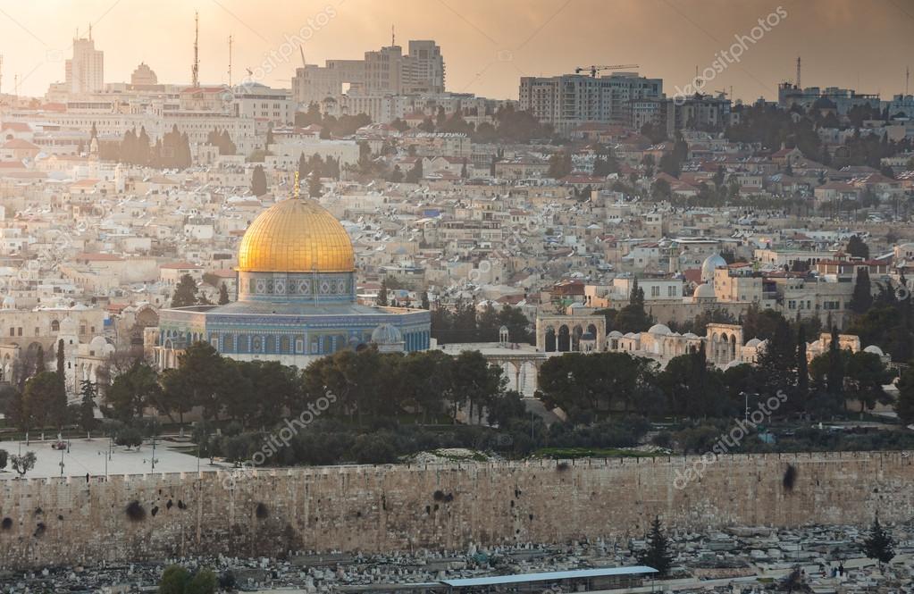 Beautiful architecture of Jerusalem — Stock Photo © kanuman #100199856