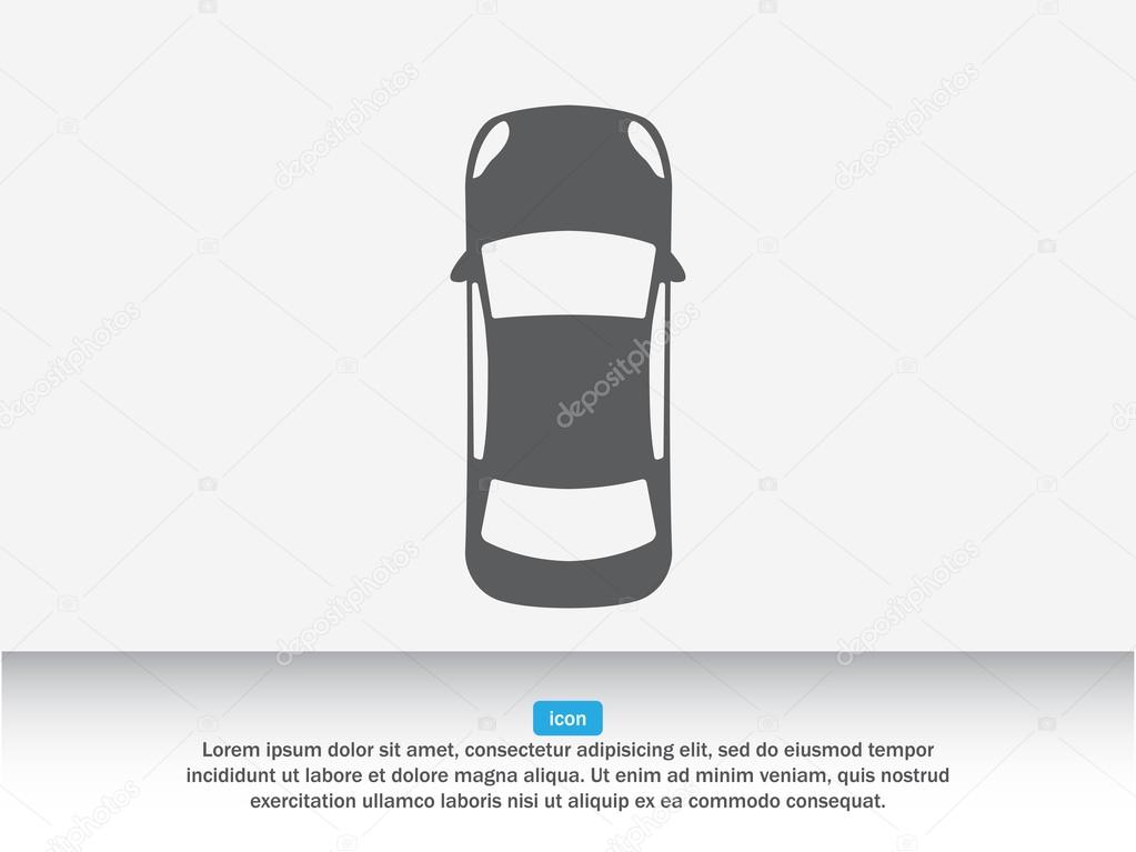 Icono superior del coche Vector de stock por ©StudioIcon 124461656
