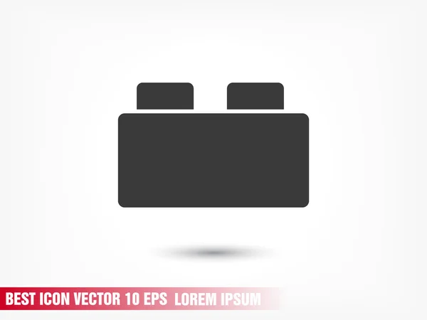 Building block flat design icon — Stock Vector © StudioIcon #104826584