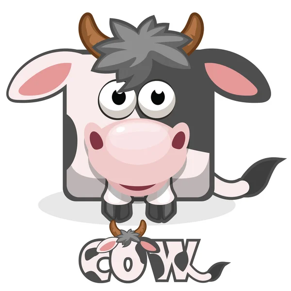 Square cow Vector Images | Depositphotos