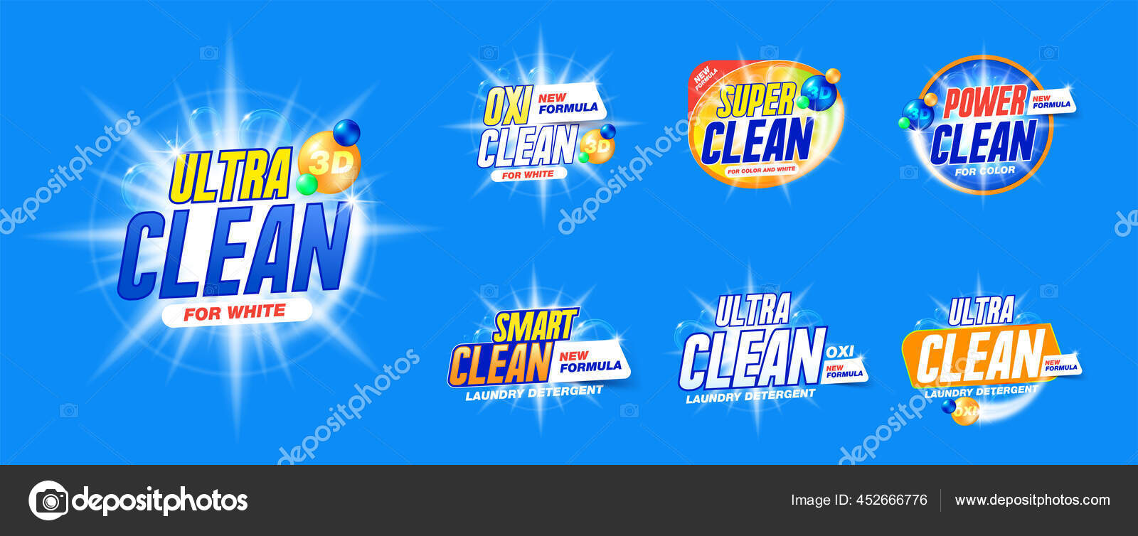 Laundry Detergent Template Set Cleaning Service Package Design Washing ... Laundry Detergent Template Set Cleaning Service Package Design Washing ...