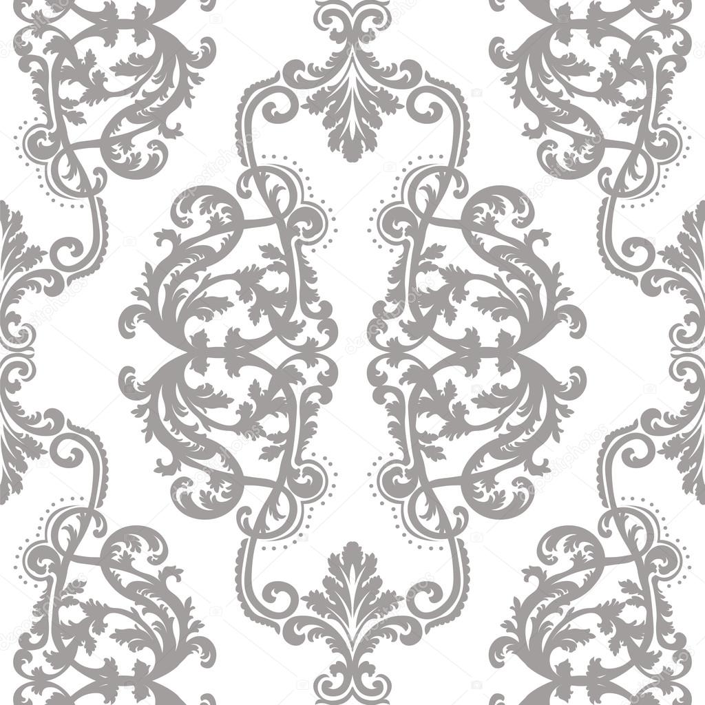 Baroque floral Damask ornament Stock Vector by ©inagraur.ymail.com ...