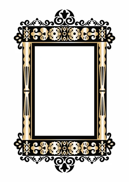 Decoración barroca marco rococó Vector de Stock de ©inagraur.ymail.com ...