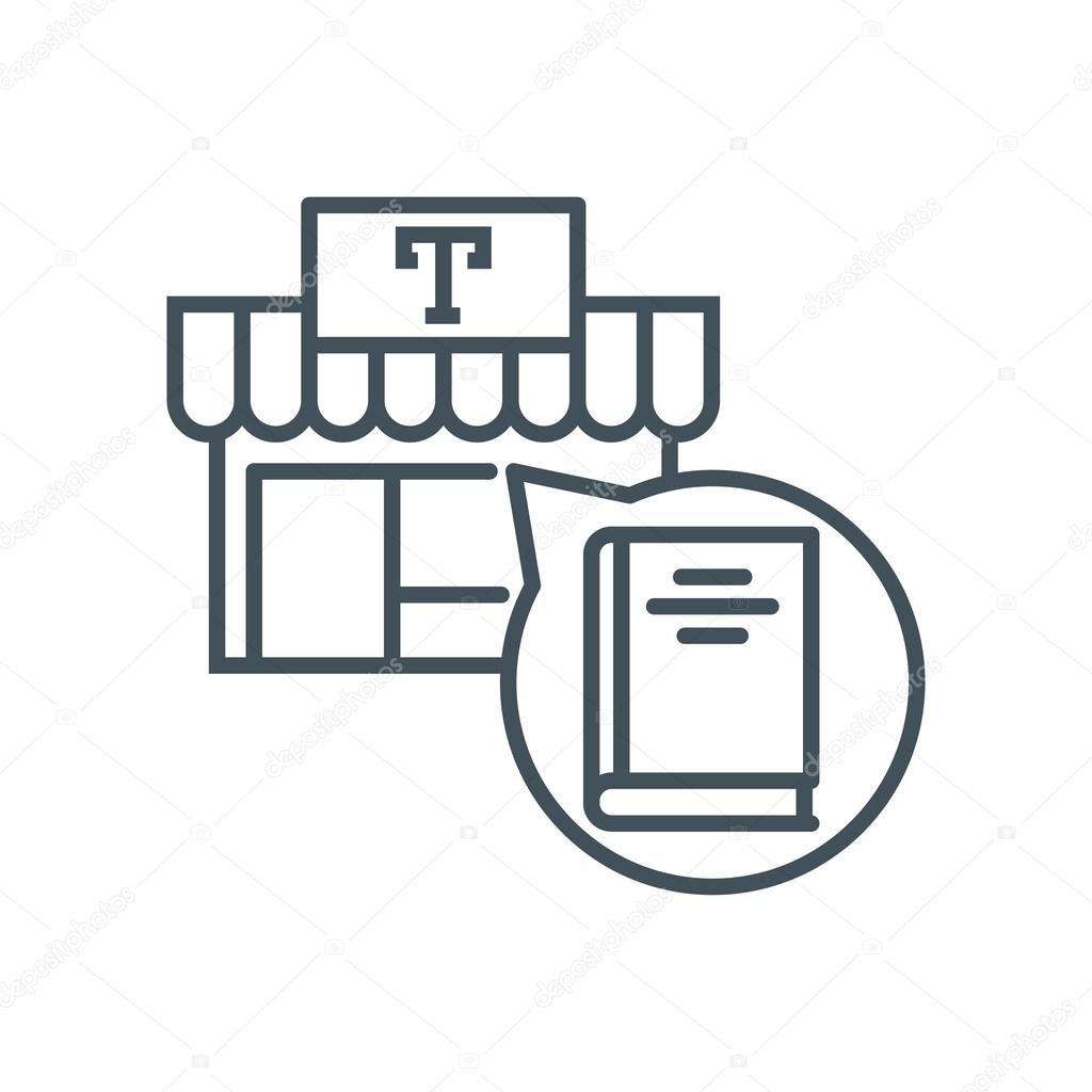 Book store icon Stock Vector Image by ©Howcolour #96312918