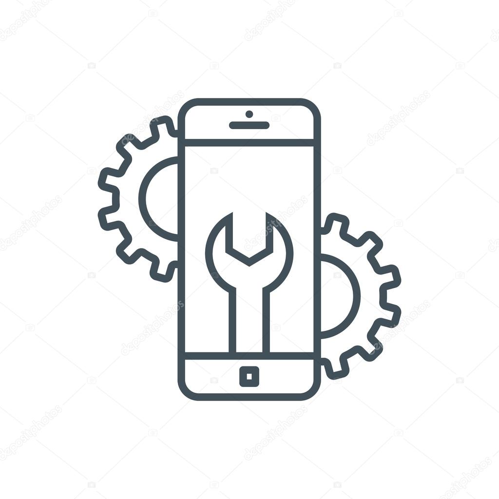 Mobile Application Development Icon