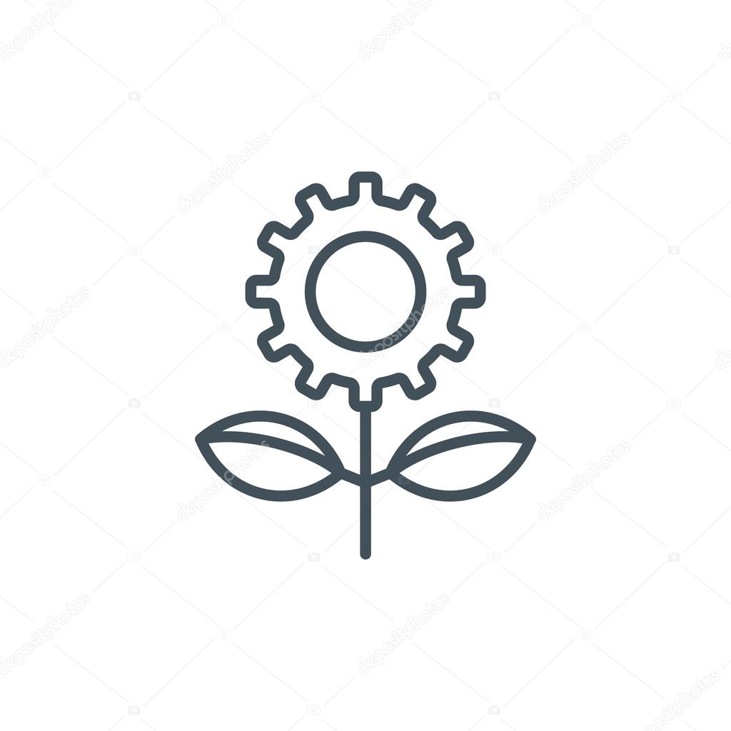 Green Technology Symbol