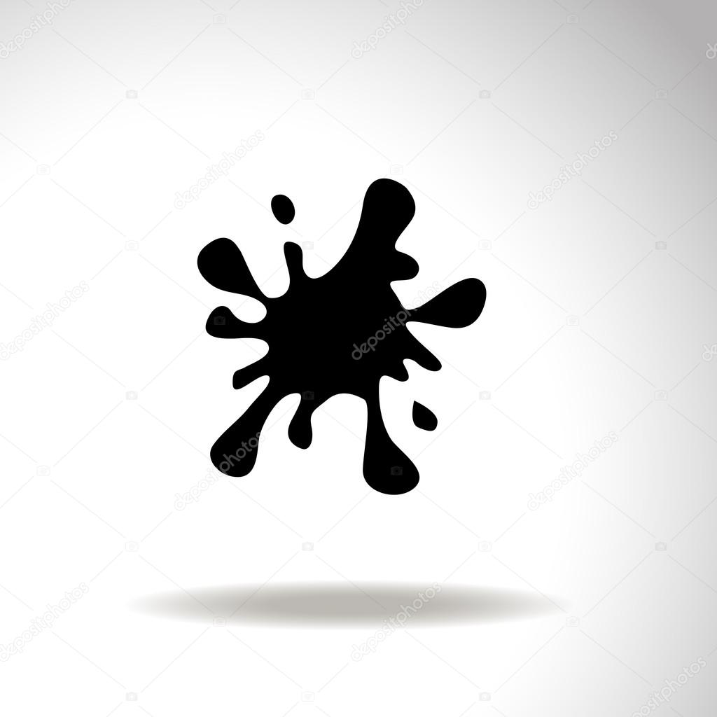 Icono de vector de mancha. — Vector de stock © skarida.ukr.net #94715148