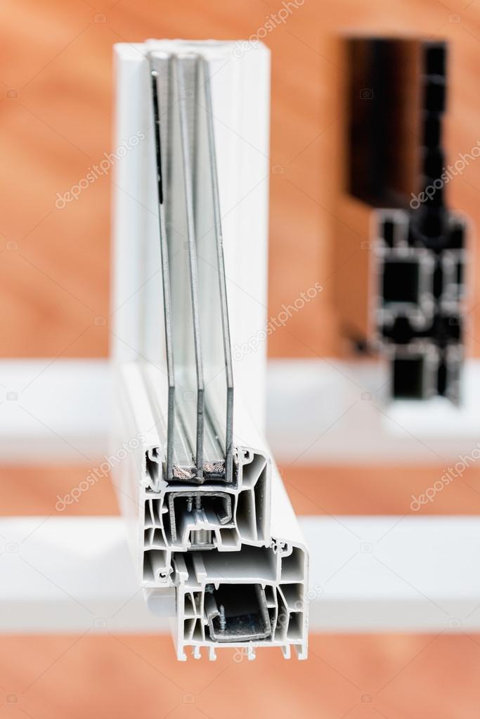 PVC Window Profiles — Stock Photo © microgen #115158300