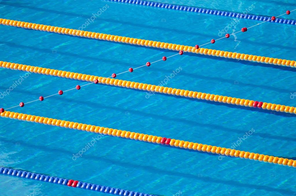 Lanes in a swimming pool Stock Photo by ©microgen 115180766