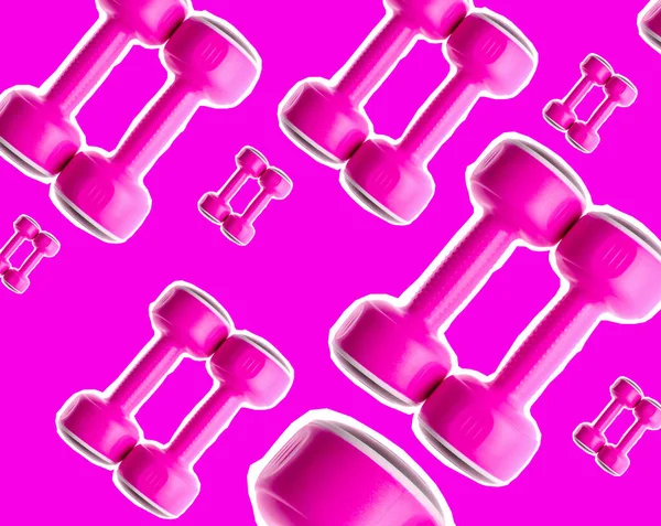 Pink training weights Stock Photos, Royalty Free Pink training weights ...
