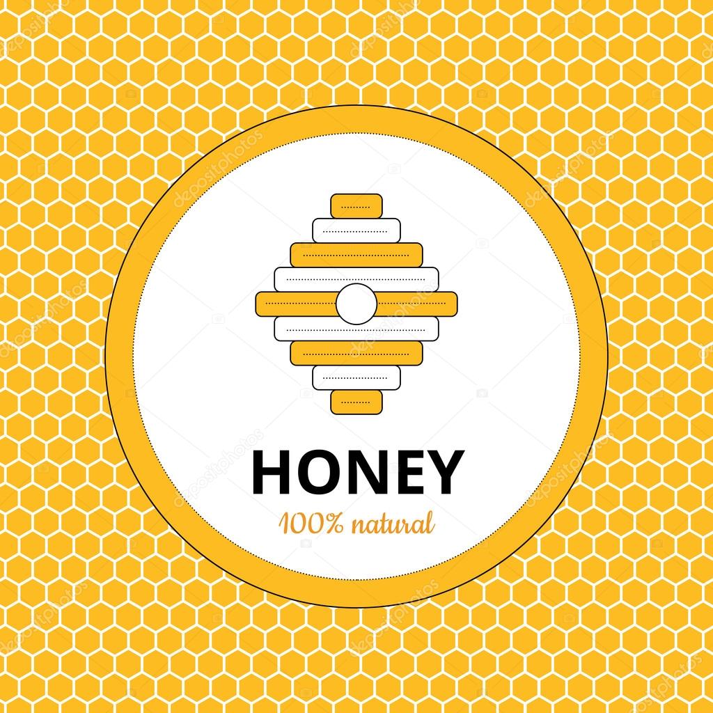 Logo, sticker for honey brand, apiary Stock Vector Image by ©fokina ...